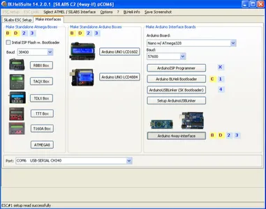 Flashing SiLabs xRotor 20a with BlHeli via C2 4w-if